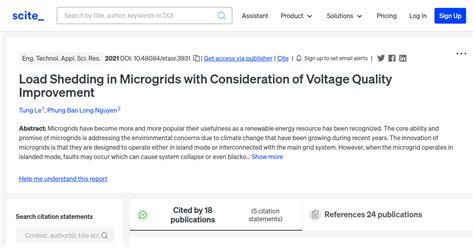 load shedding in microgrids with consideration of voltage quality