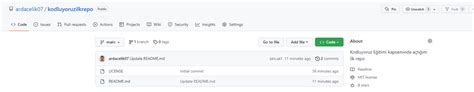 GitHub Ardacelik Kodluyoruzilkrepo Https App Patika Dev Ardacelik