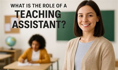 What Does A Teaching Assistant Do Simple Guide