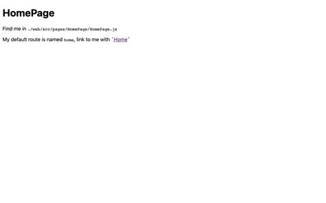 Our First Page Redwoodjs Docs