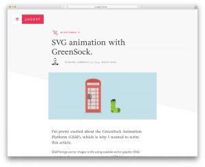 Top Examples Of SVG Animations For Web Designers And Developers Colorlib