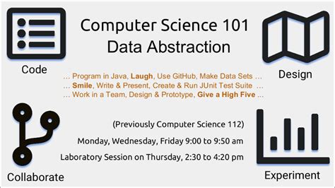 Computer Science 101 Fall 2018