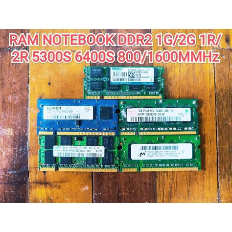ram ddr2 notebook 1g 2g shopee thailand