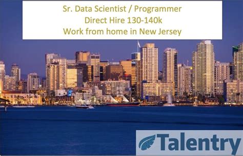 Talentry Llc On Linkedin Talentry Sr Data Scientist Programmer Remote Job