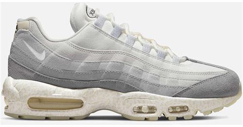 Nike Suede Air Max 95 Qs Light Bone For Men Lyst Uk