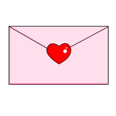 Envelope With Heart 18764710 Png