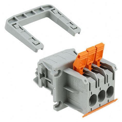 41 Amps Panel Feed Through Terminal Blocks Brass White At ₹ 5piece