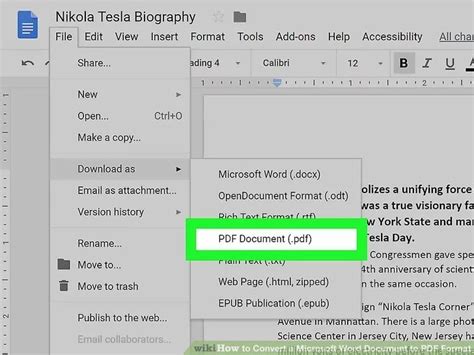 4 Ways To Convert A Microsoft Word Document To PDF Format