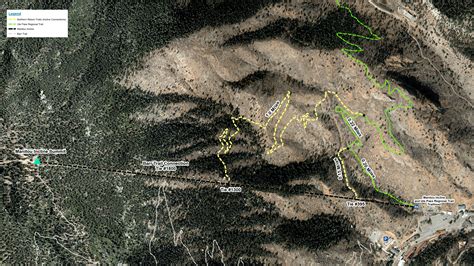 Manitou Incline Colorado Springs Map