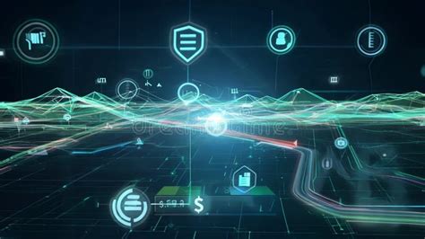 A Network Of Interconnected Data Points And Lines Represents The Intricate Balance Of A Personal