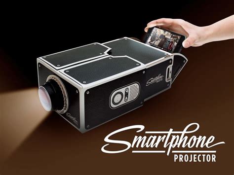 Smartphone Projector: DIY Cinema in a Box | Smartphone projector, Phone ...