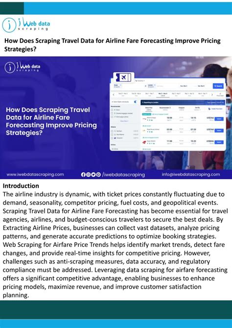 Ppt How Does Scraping Travel Data For Airline Fare Forecasting
