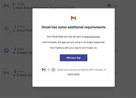 Unable To Turn Zap On Error Message Error Turning Zap On This Data Flow To Is Not Allowed