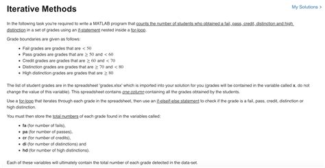 Solved Iterative Methods My Solutions In The Following Chegg