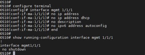 Dell Emc Networking Os10 How To Configure Out Of Band Management Dell Us