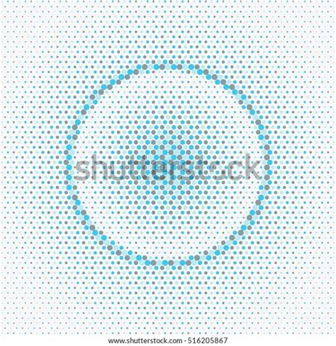 Abstract Technology Pattern Multiple Dot Particles Stock Vector Royalty Free 516205867