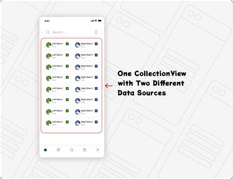 building a dual column uicollectionview using snapkit in swift by