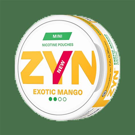 Buy Zyn Mini Exotic Mango 6 Mg Online Express Shipping