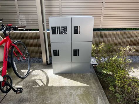 施工実績宅配BOXの取付あると喜ばれる宅配ボックスを付けました 東京都の外構工事基礎工事土木工事一式はたかやなぎ建設株式会社