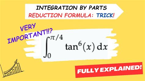 Master The Integration By Parts Reduction Formula With Simple Trick