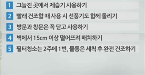 올 여름 습도관리 필수제습기 똑똑하게 고르는 법