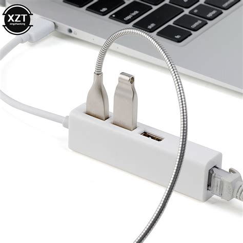 Usb 이더넷 네트워크 카드 고속 Usb 20 Rj45 허브 10100 이더넷 어댑터 무료 드라이버 Usb 허브 랜 맥북 윈용 3 포트 네트워킹