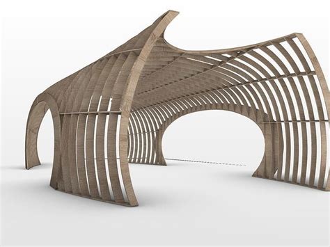 Parametric Pavilion 3d Model Cgtrader