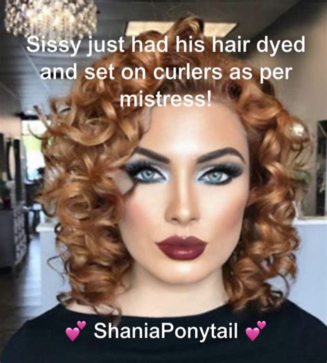 Feminized Male Sissy Curling Hair Artofit