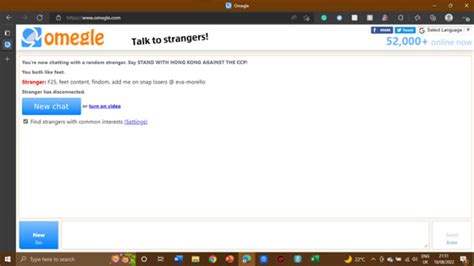 run an automated omegle bot by sweetfeetkhlo fiverr