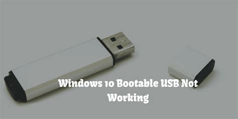 Fixed Windows 10 11 Bootable Usb Drive Not Working 5 Quick Ways