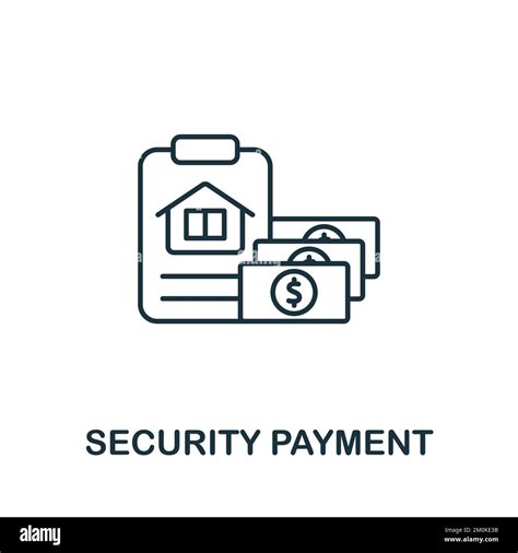 Security Payment Icon Monochrome Simple Cyber Security Icon For Templates Web Design And