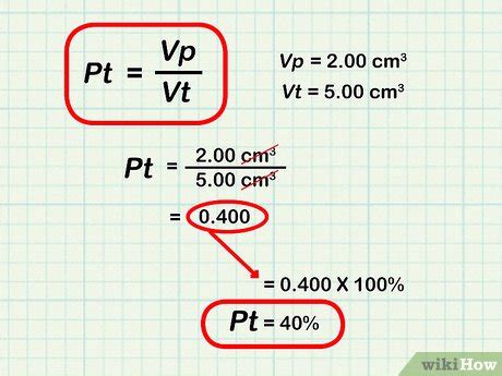 4 Ways To Calculate Porosity WikiHow