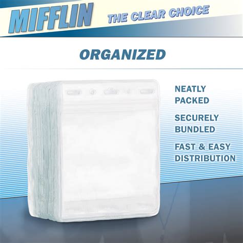 4x6 Zipper Badge With Lanyard Mifflin Office