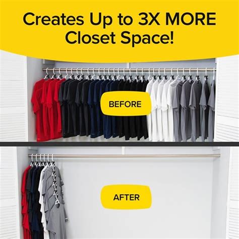 Maximize Closet Space With Ruby Space Triangles Bulbhead