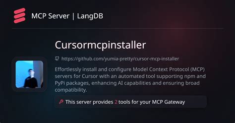 Cursormcpinstaller Langdb