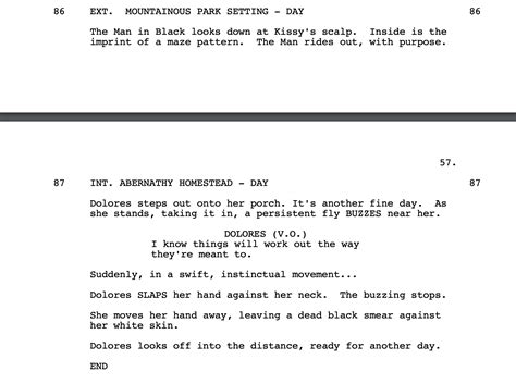 Formatting Your Spec Script While Social Distancing A Primer Part 5