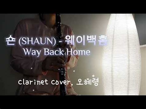 숀 shaun 웨이 백 홈 way back home clarinet cover YouTube