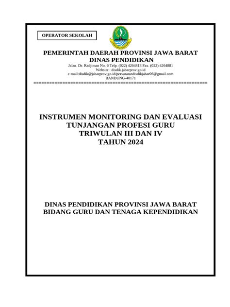 1 3 Instrumen Tpg Ansd Dan Gty Operator Sekolah Tw 3 Dan 4 Th 2024 Pdf