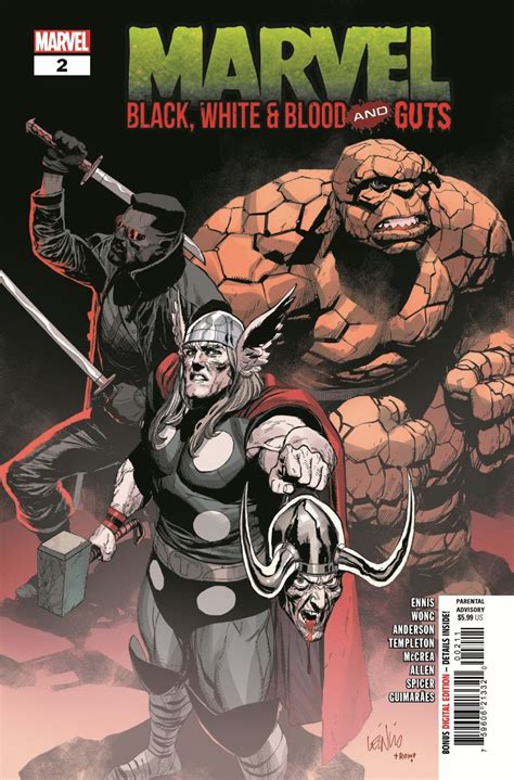 Gocollect Blog Comiclist Previews Marvel Black White And Blood And