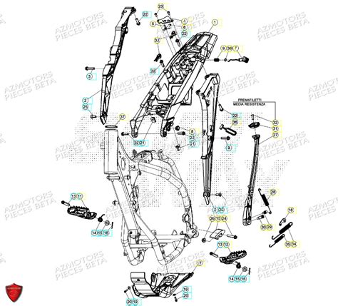 Accessoires Du Chassis Beta Beta Rr 125 2t 2024