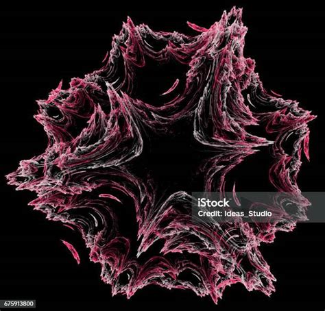 3 D 추상적임 프랙탈 일러스트 배경 센첸 디자인식 0명에 대한 스톡 사진 및 기타 이미지 0명 개발 결정체 Istock