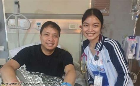 Antipolo Mayor Jun Ynares Bonds With His Nurse Helps Her With