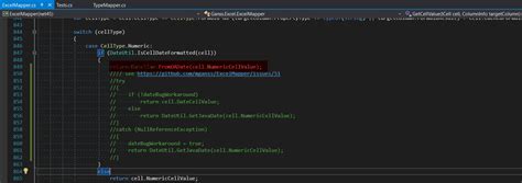 Convert Double Date Values Bug · Issue 51 · Mganssexcelmapper · Github