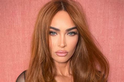 Megan Fox Straight Hair