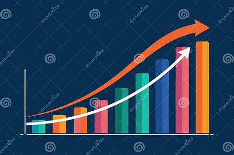 A Colorful Graph Displays Customizable Growth Trends Over Time With An