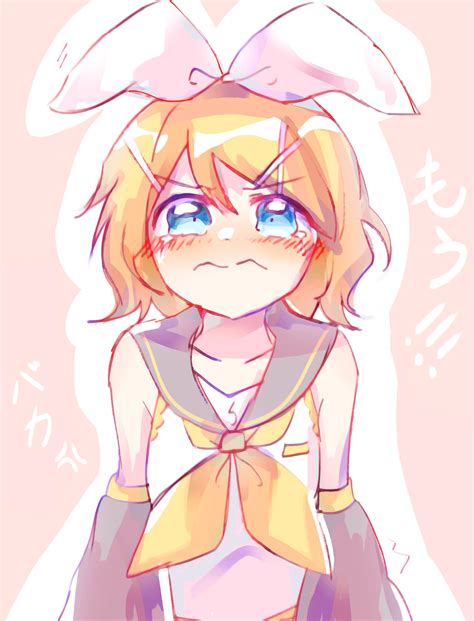 Kagamine Rin Vocaloid Drawn By Tabeilu Danbooru