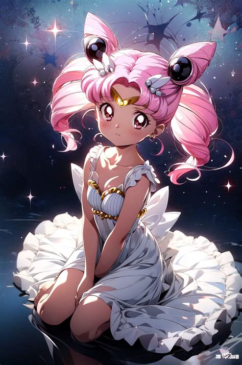 Chibiusa Sailor Chibi Moon Sailor Moon｜ai Art Model Pixai