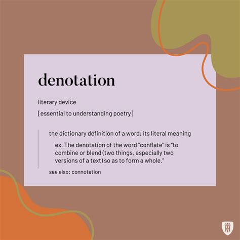 Are Denotation And Connotation Part Of Your Poetry Unit They Should Be