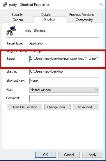 Putty Load As Default Session Another Session Save Other Putty