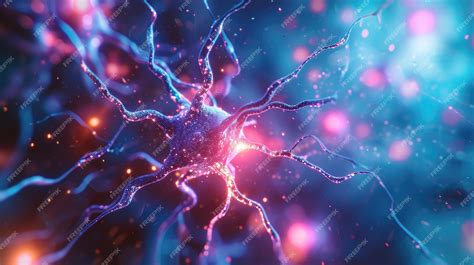 Premium Photo An Active Neuronal Network Showcasing The Electrical